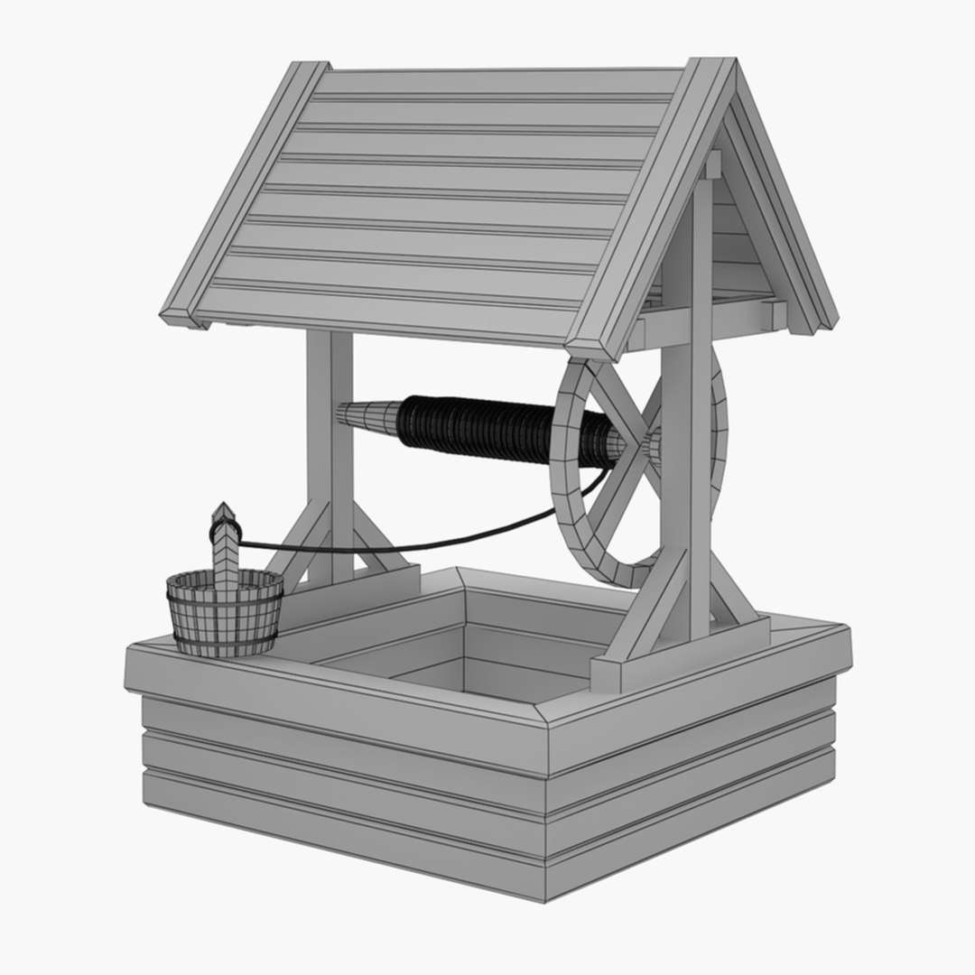 Well Set 01 3D Model - TurboSquid 1871419