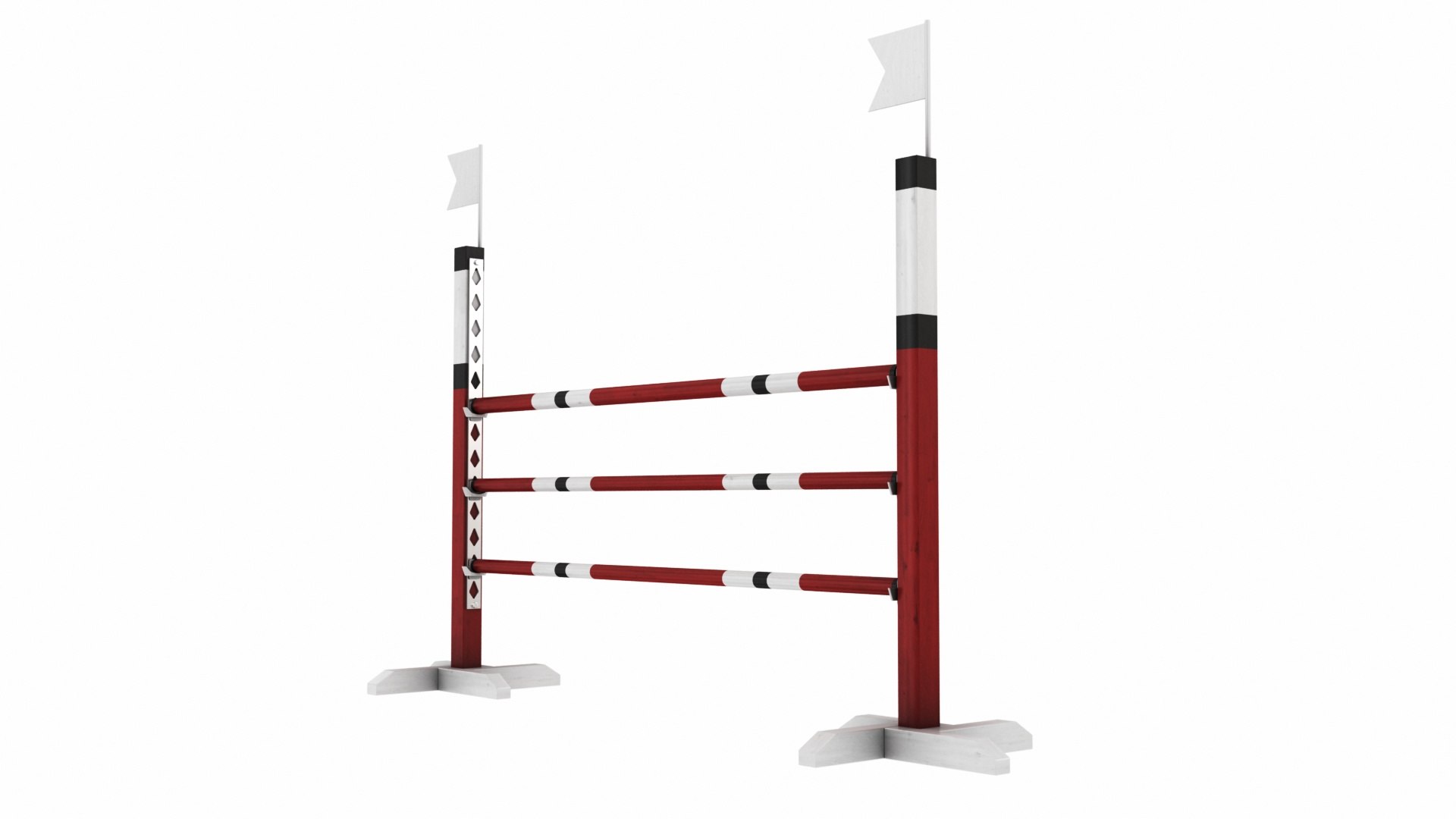 Horse Riding Arena Jumping Stand 2 Model - TurboSquid 2145931