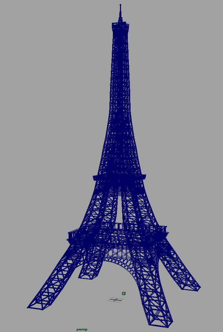 maya eiffel tower