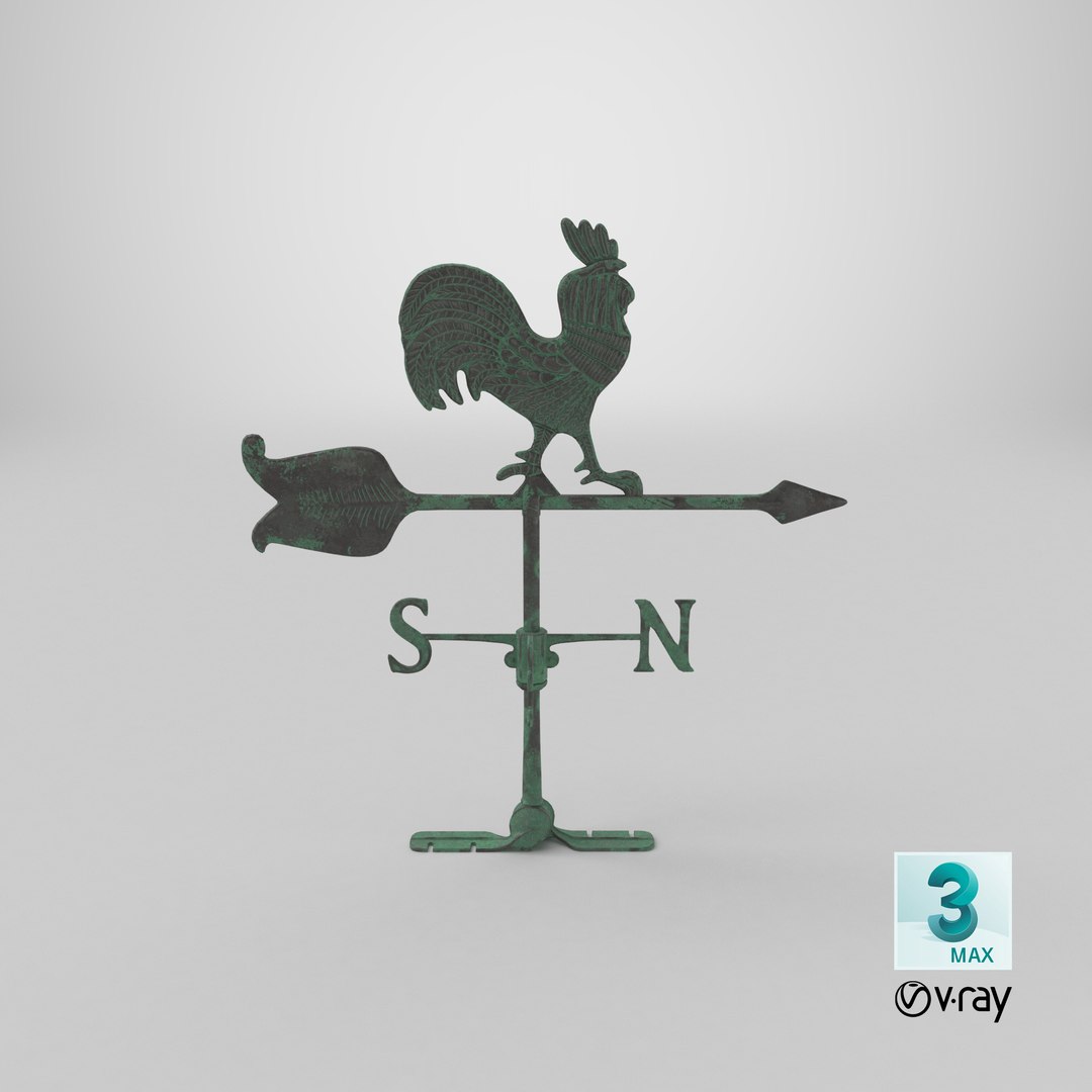 Weather-vane-02 3D model - TurboSquid 1160388