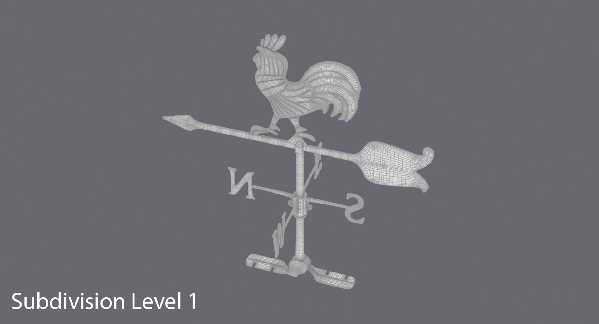 Weather-vane-02 3D model - TurboSquid 1160388