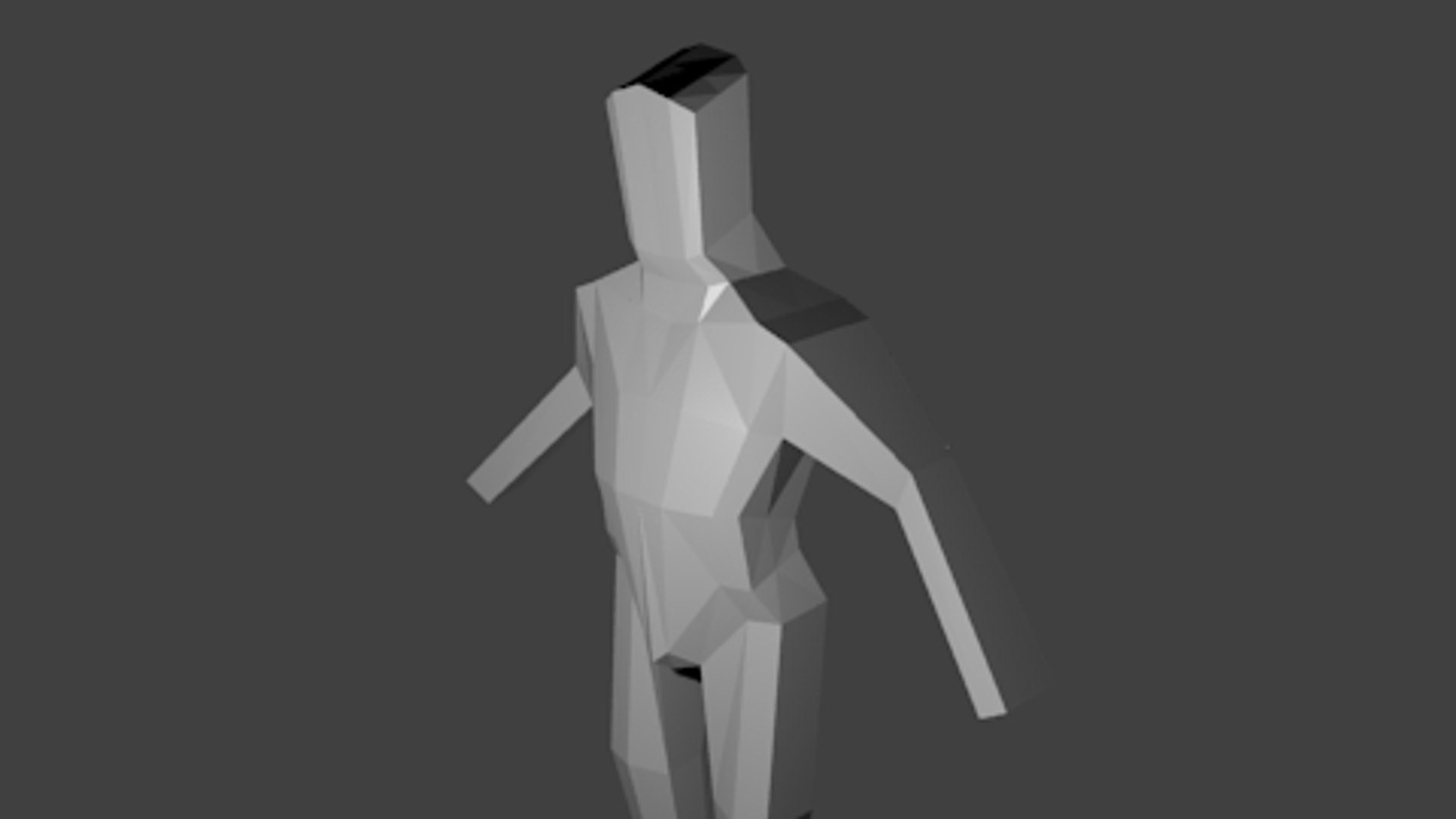 Basic Human 3d Model