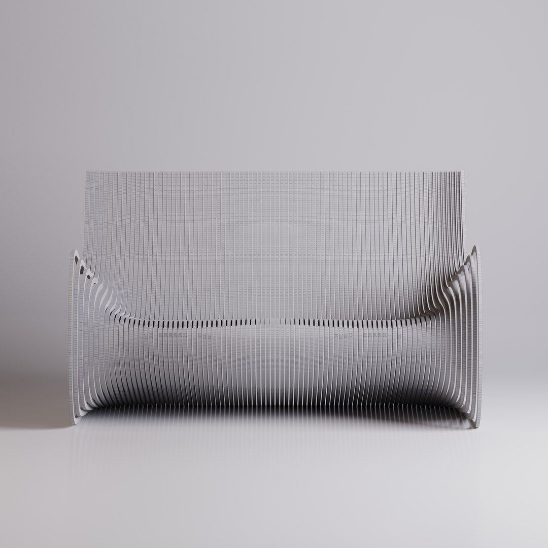 3D Parametric Bench - TurboSquid 2119708