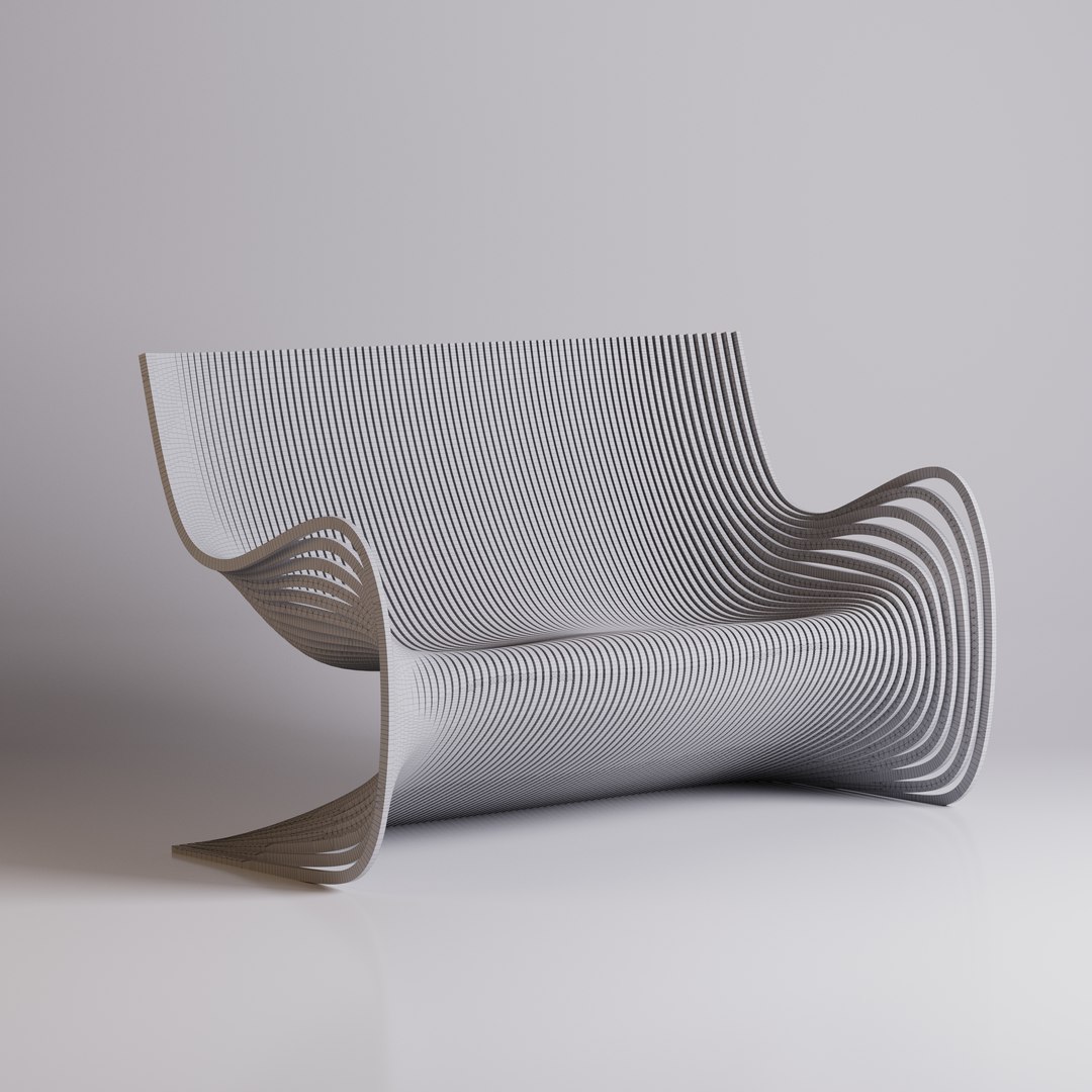3D Parametric Bench - TurboSquid 2119708
