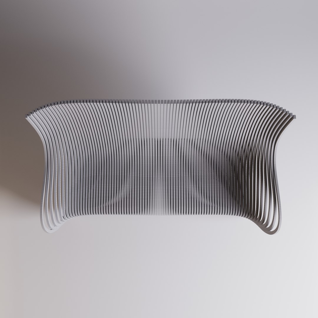 3D Parametric Bench - TurboSquid 2119708