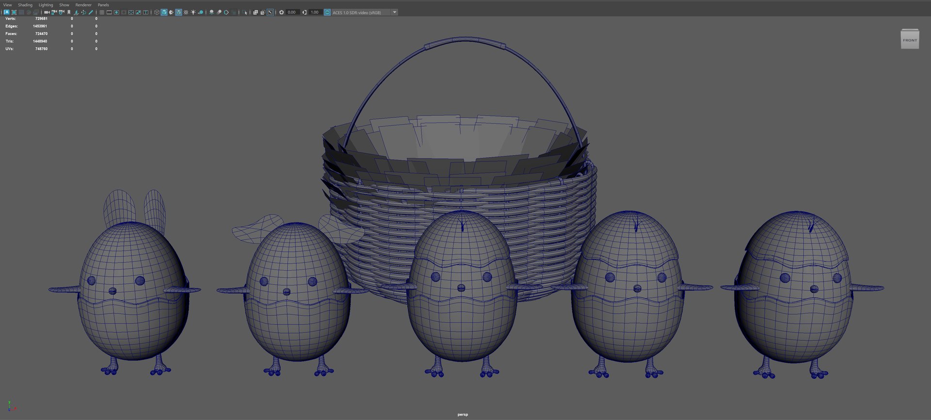 Eggs With Legs - Rigged MAYA 3D - TurboSquid 2392389