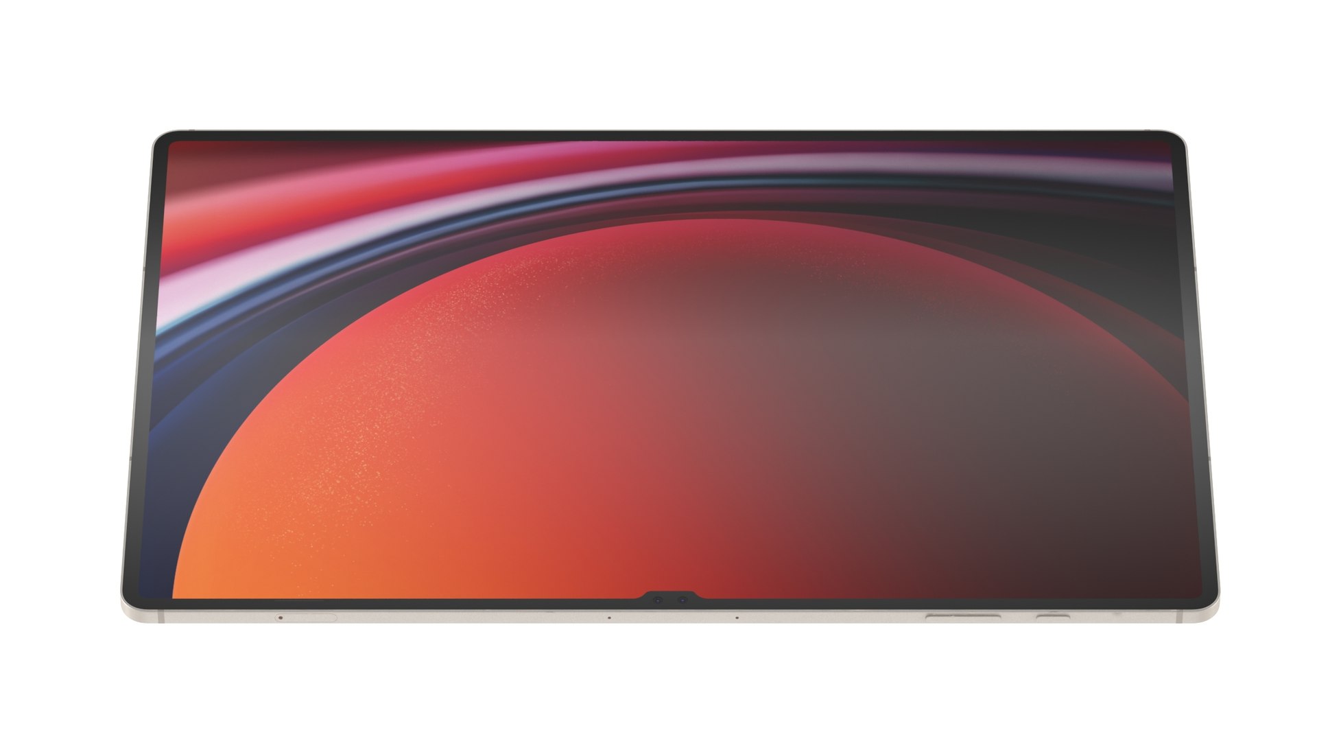 3D Samsung Galaxy Tab S9 Ultra Cream Model - TurboSquid 2115128