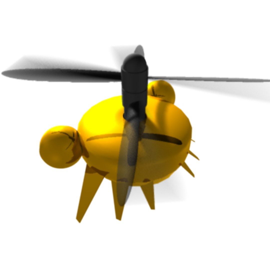 Propeller Robot 3d Ma
