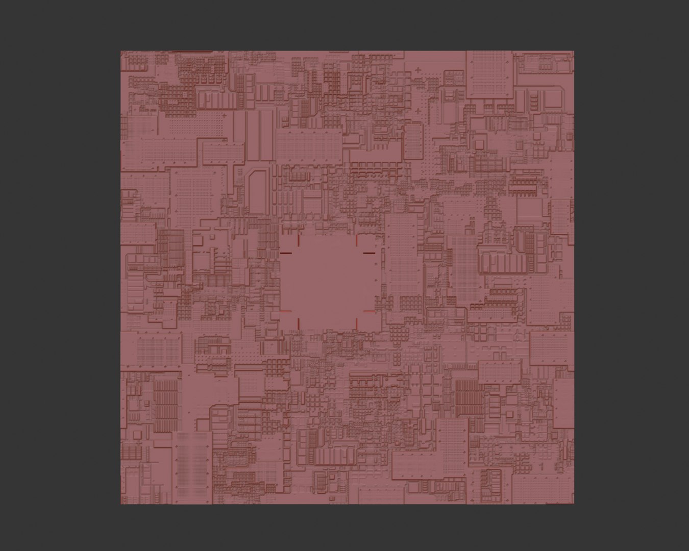 Quantum Computer Circuit Board 3D Model - TurboSquid 2347831