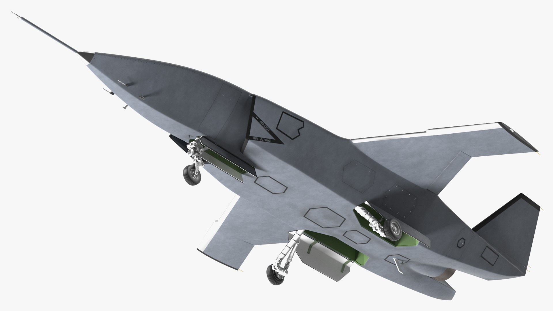 Stealth Multirole Unmanned Aerial Vehicle 3D model - TurboSquid 1956051