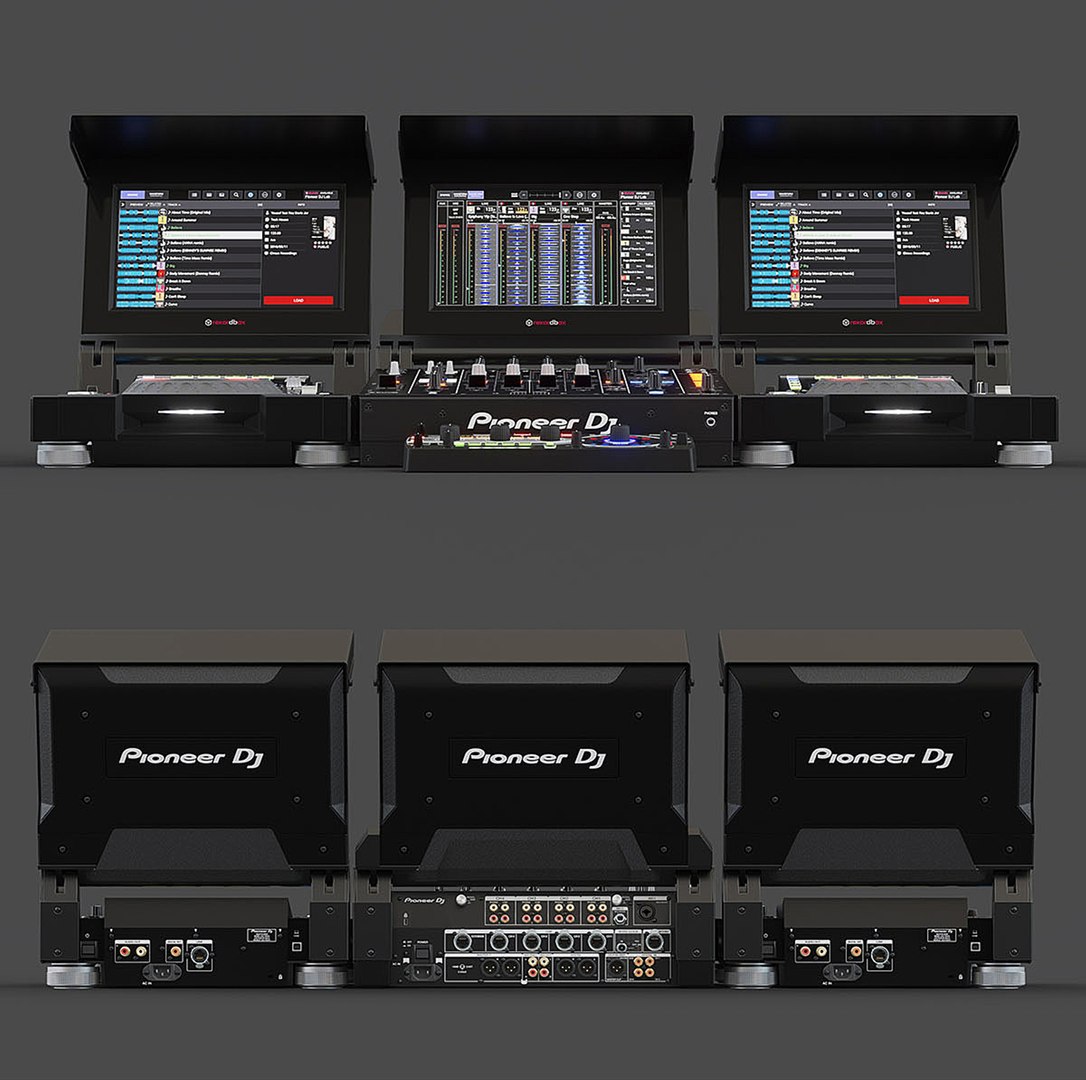 Pioneer DJ Collection Model - TurboSquid 2202408