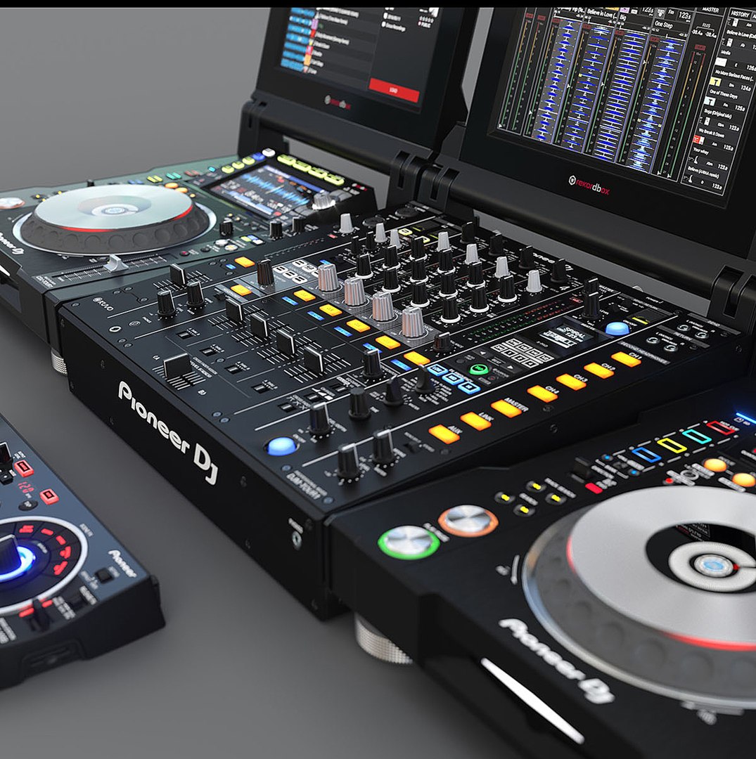 Pioneer DJ Collection Model - TurboSquid 2202408
