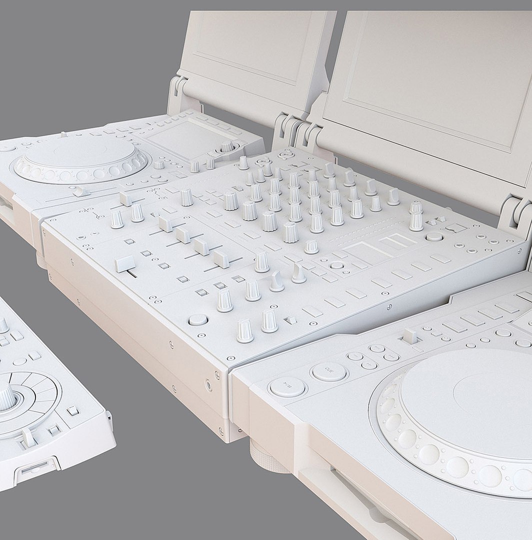 Pioneer DJ Collection Model - TurboSquid 2202408