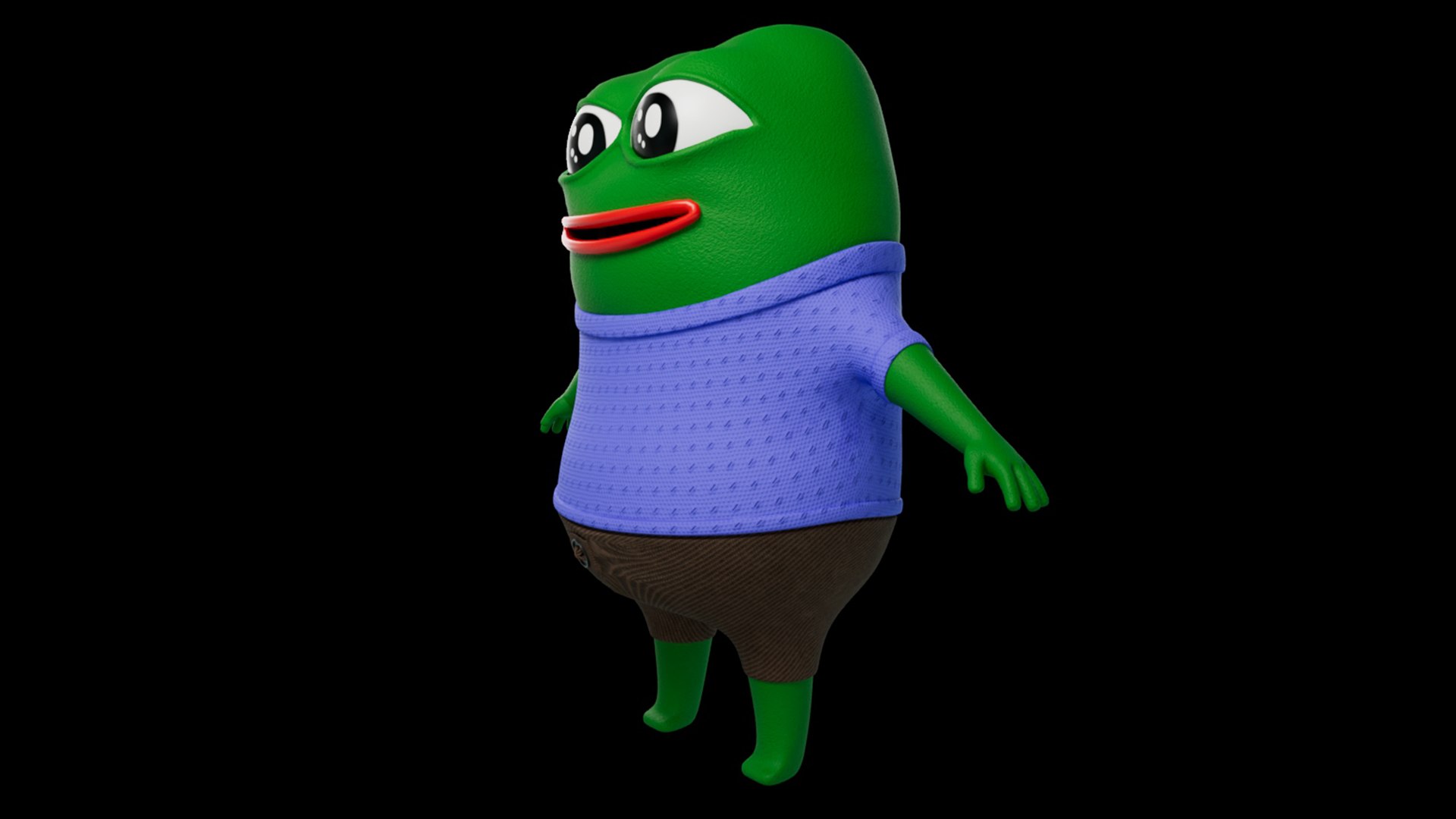 Pepo the Frog character 3D Model 3D model - TurboSquid 1899669