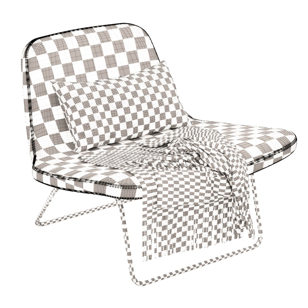 Hay Ray Lounge Chair Loungesessel 3D - TurboSquid 1801524
