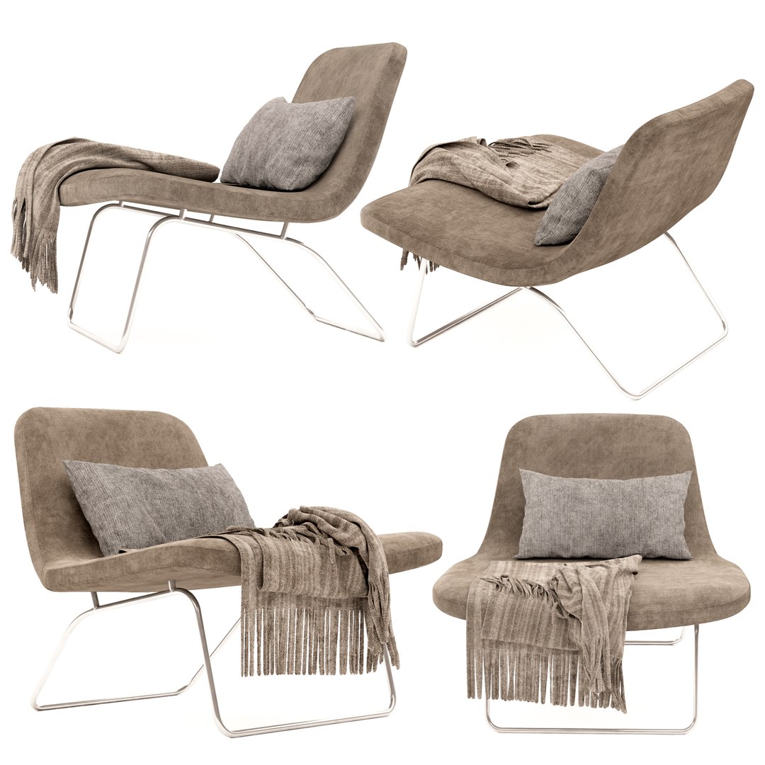 Hay Ray Lounge Chair Loungesessel 3D - TurboSquid 1801524