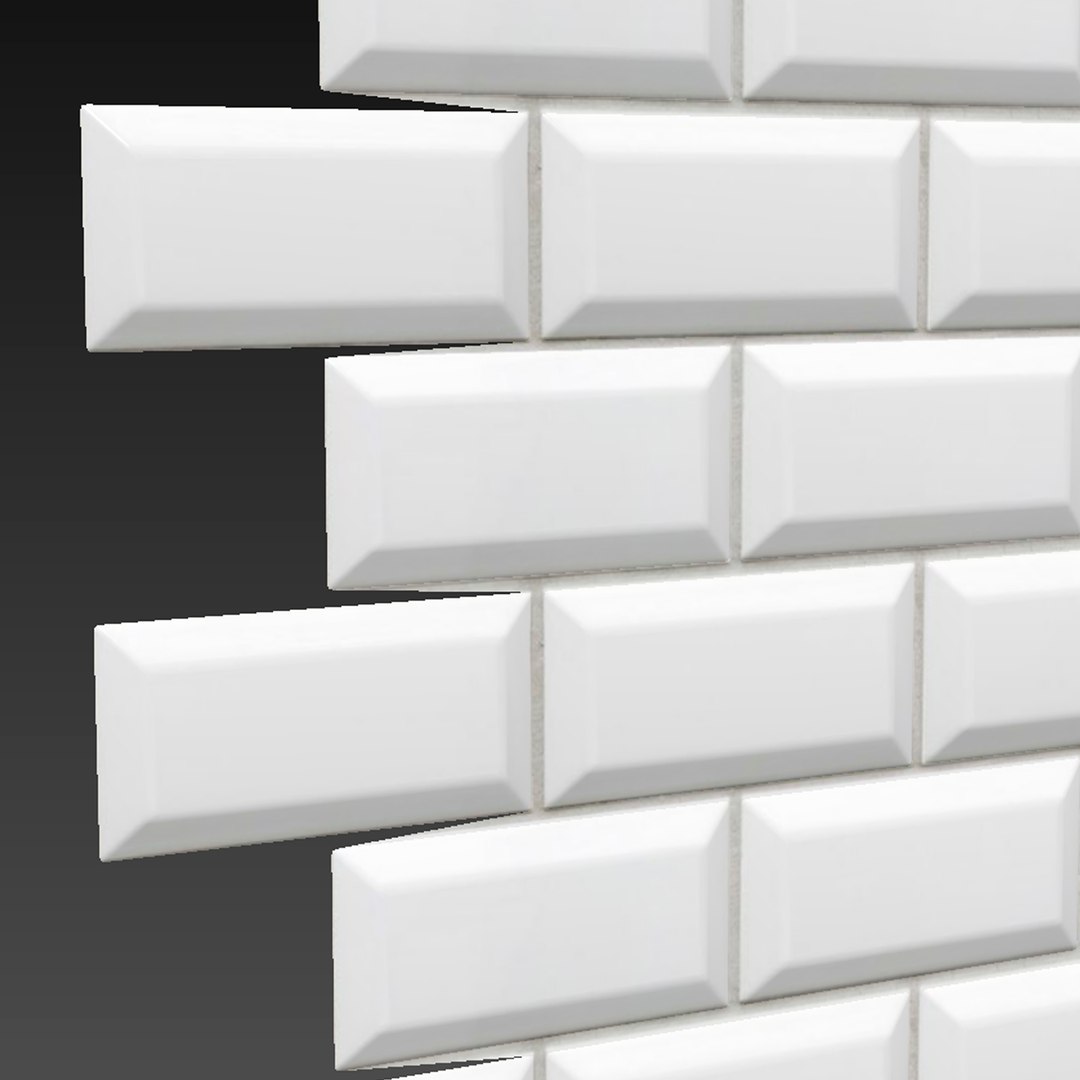 Geometry Pattern Metro Tile 3D Model - TurboSquid 1408653