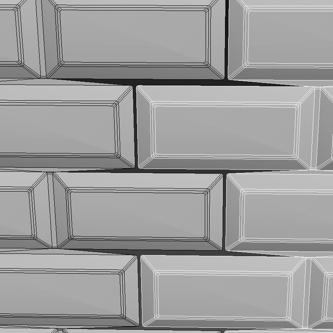 Geometry Pattern Metro Tile 3D Model - TurboSquid 1408653