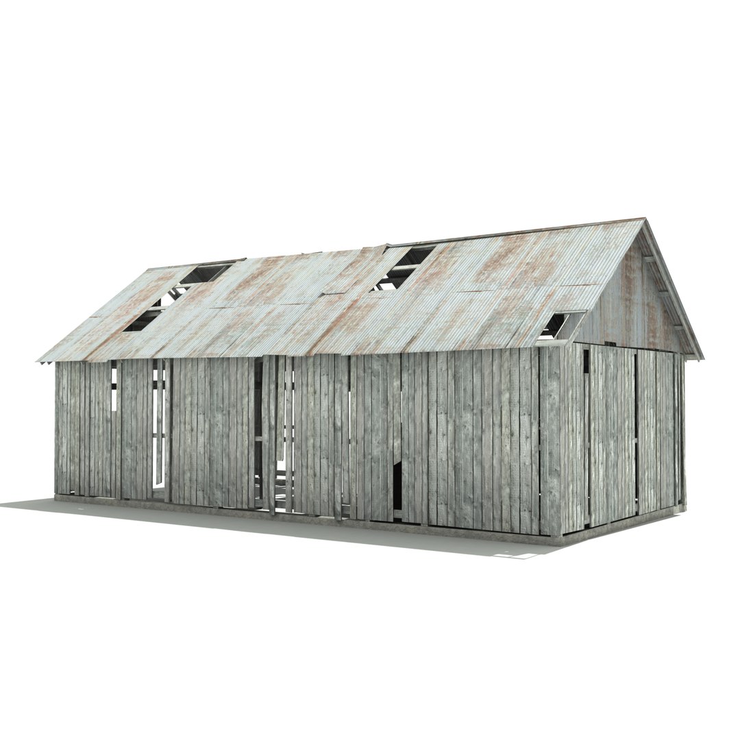 3dsmax Small Barn