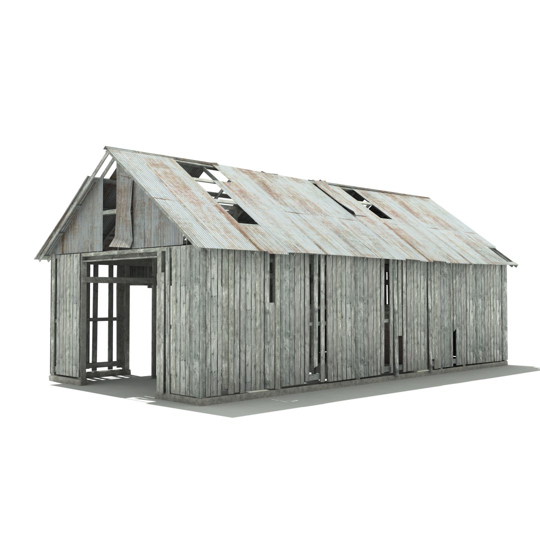 3dsmax Small Barn