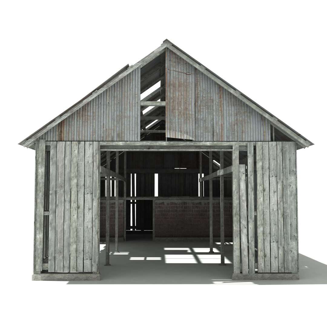 3dsmax Small Barn
