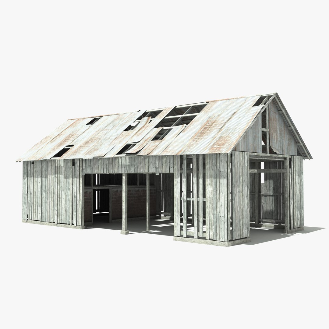 3dsmax small barn