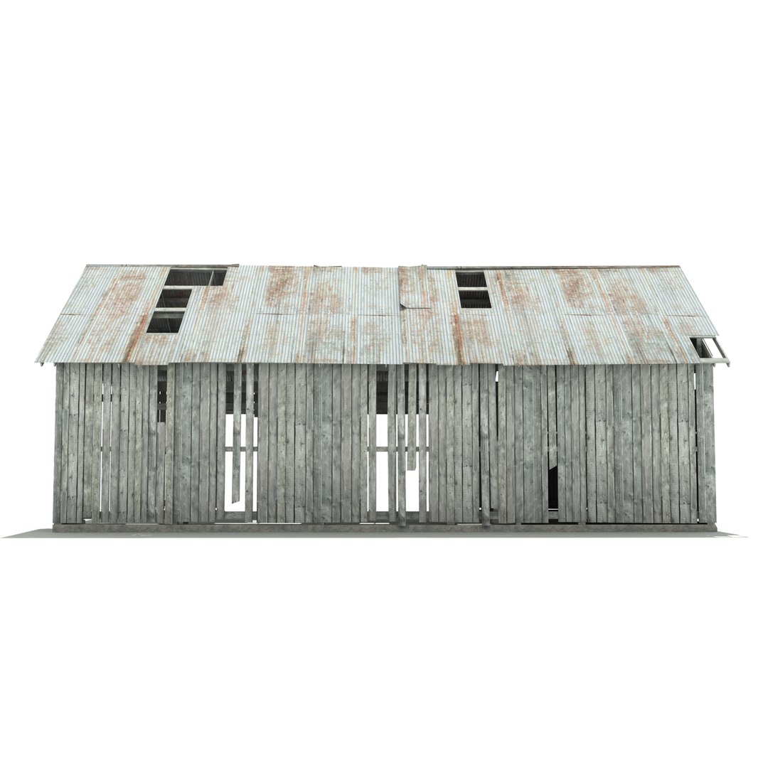 3dsmax Small Barn