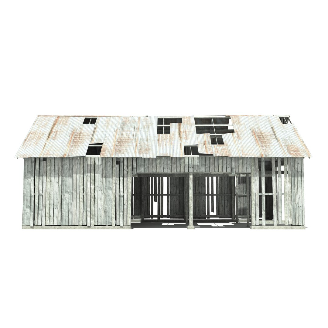 3dsmax Small Barn