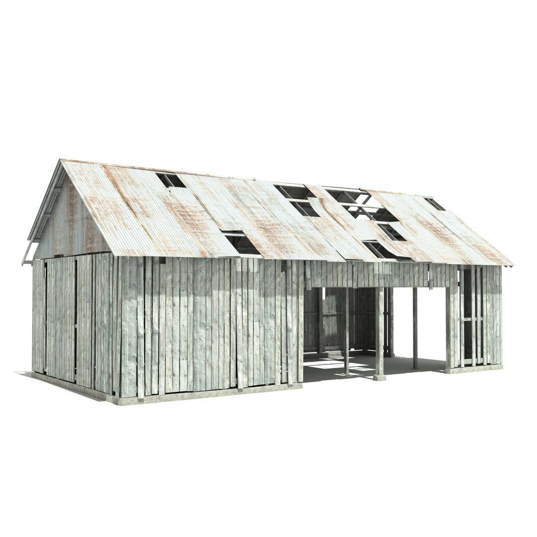 3dsmax Small Barn