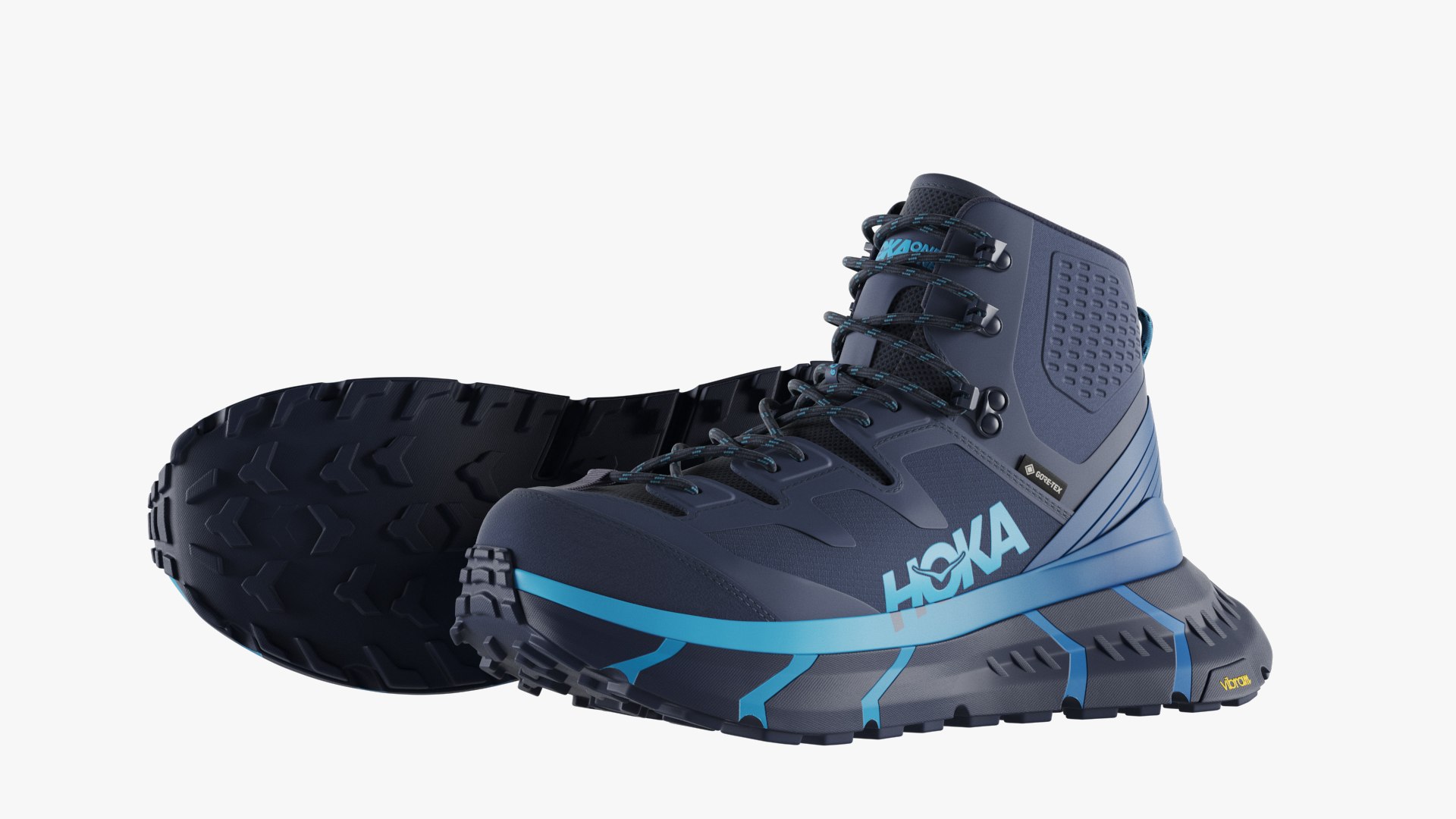 Hoka Tennine Hike GTX3 3D Model - TurboSquid 1921903