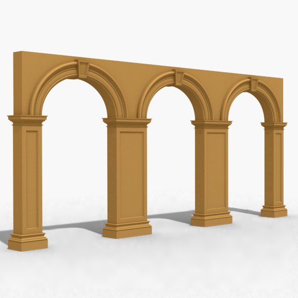 arch corner 3d ma