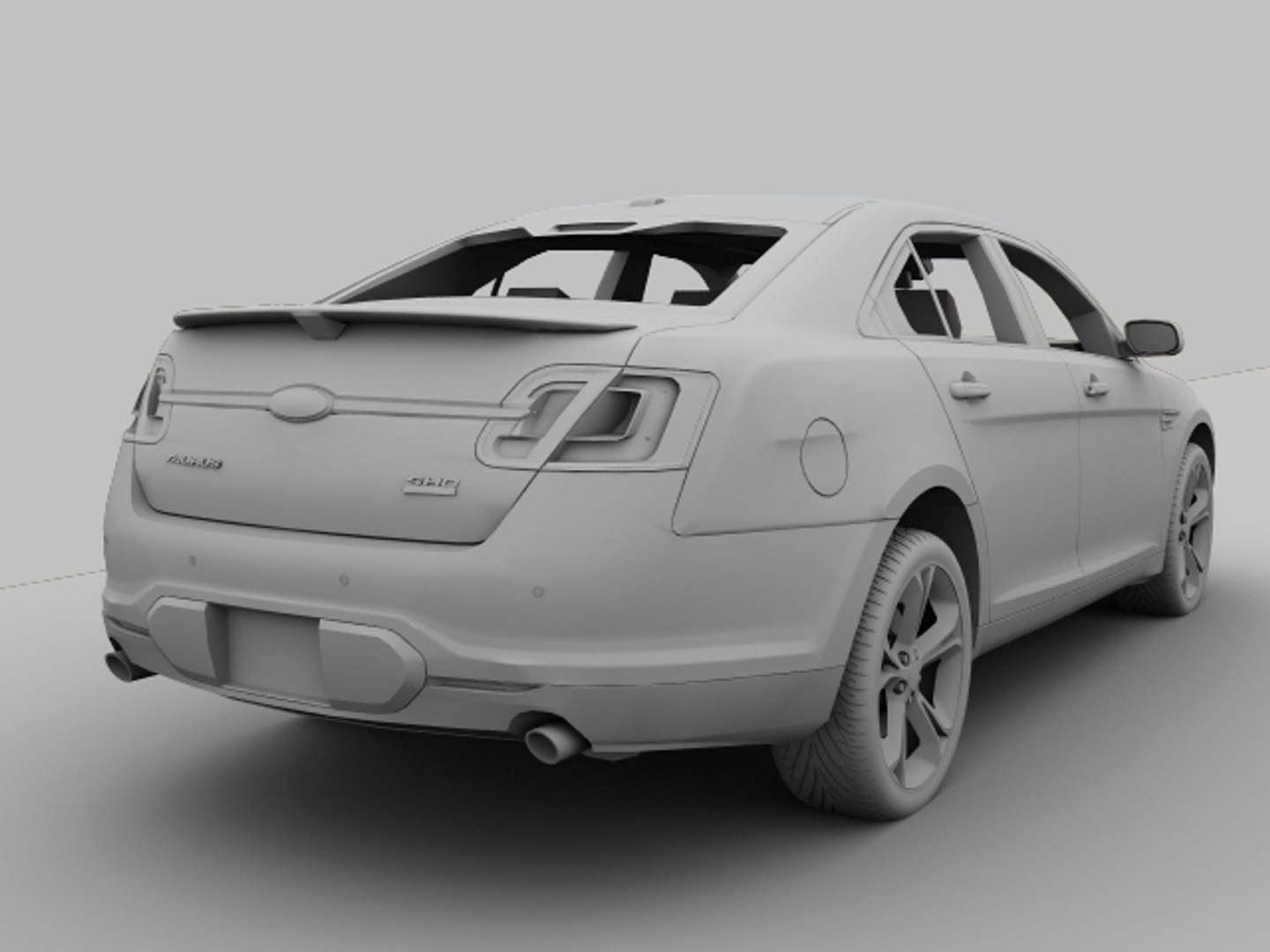 3d 3ds Taurus 2010 Sho