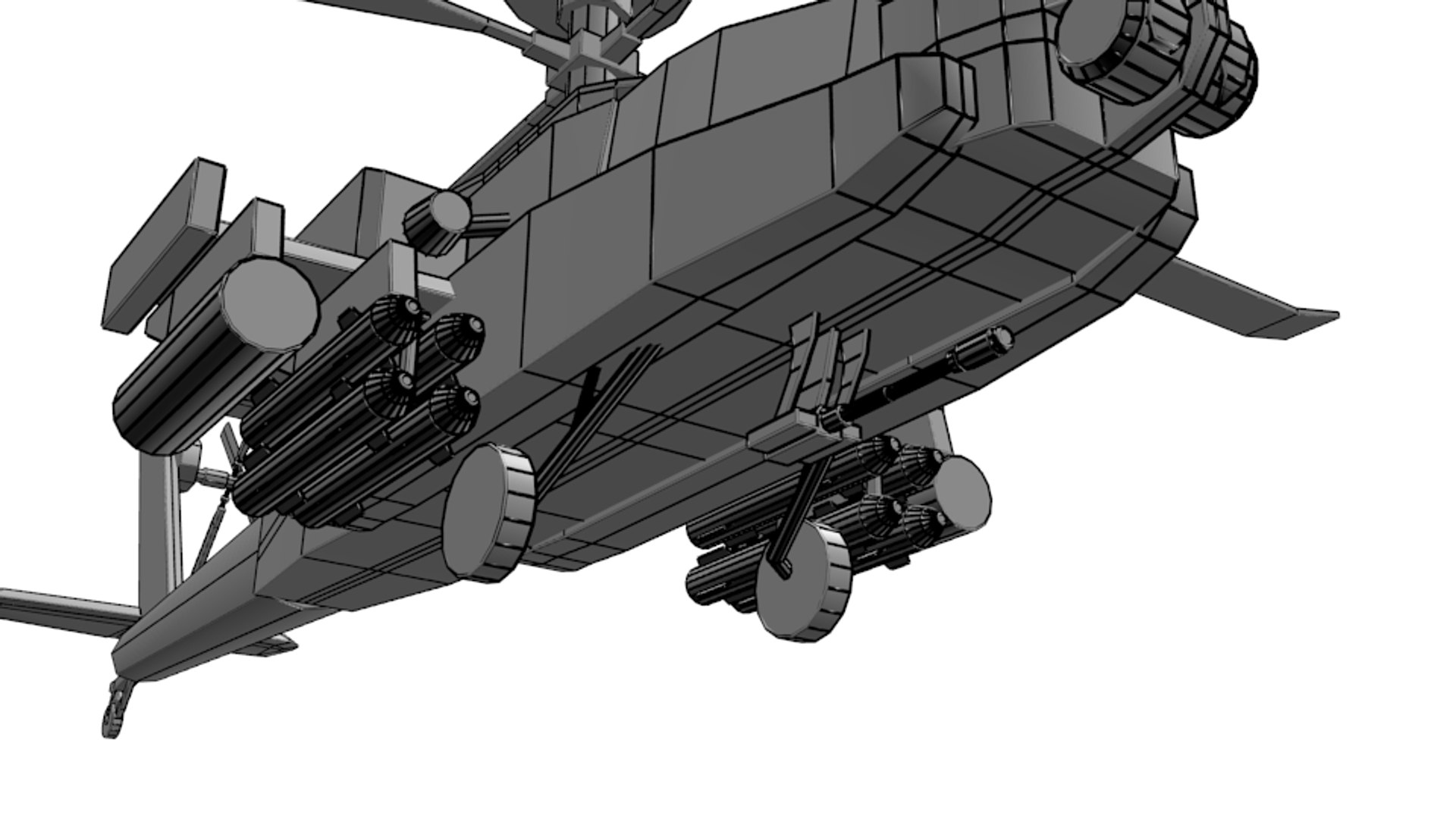 Unity Apache 3D Model - TurboSquid 1345103