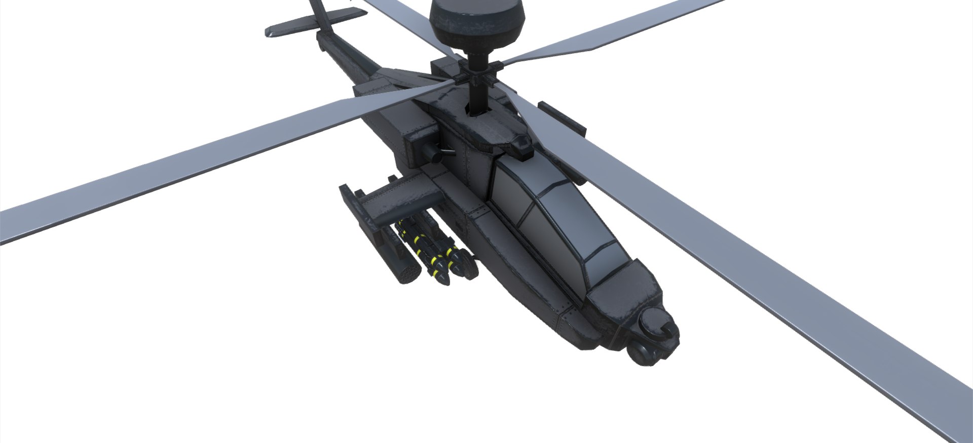 Unity Apache 3D Model - TurboSquid 1345103