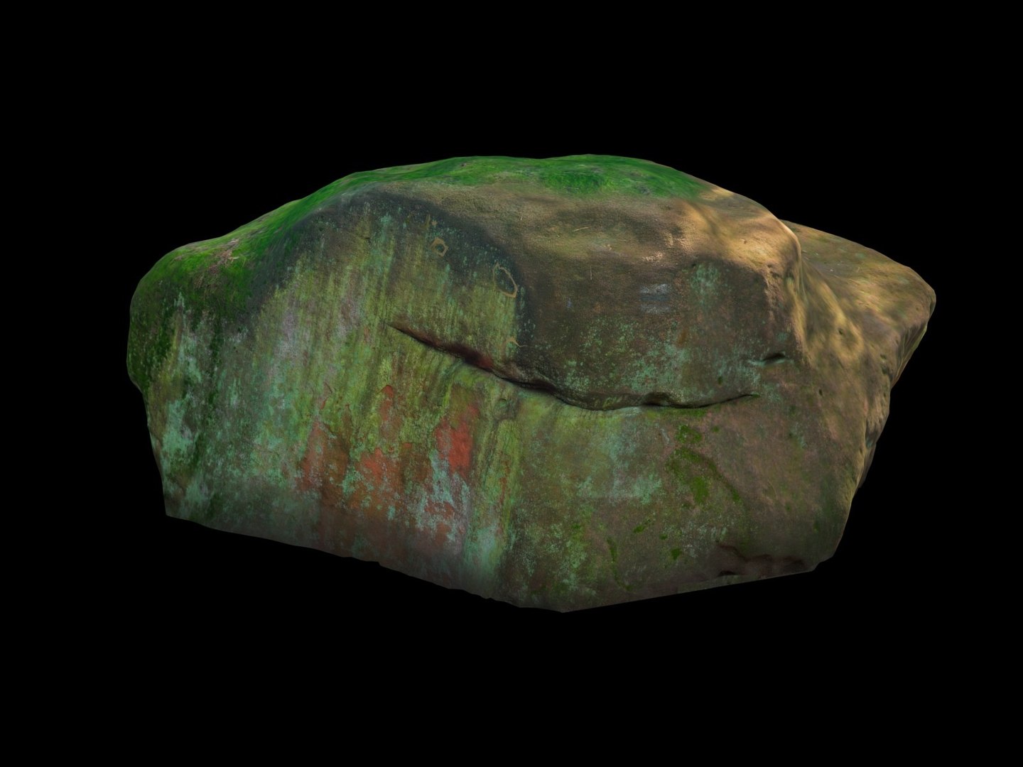 Stone Boulders Scanned 3d Model
