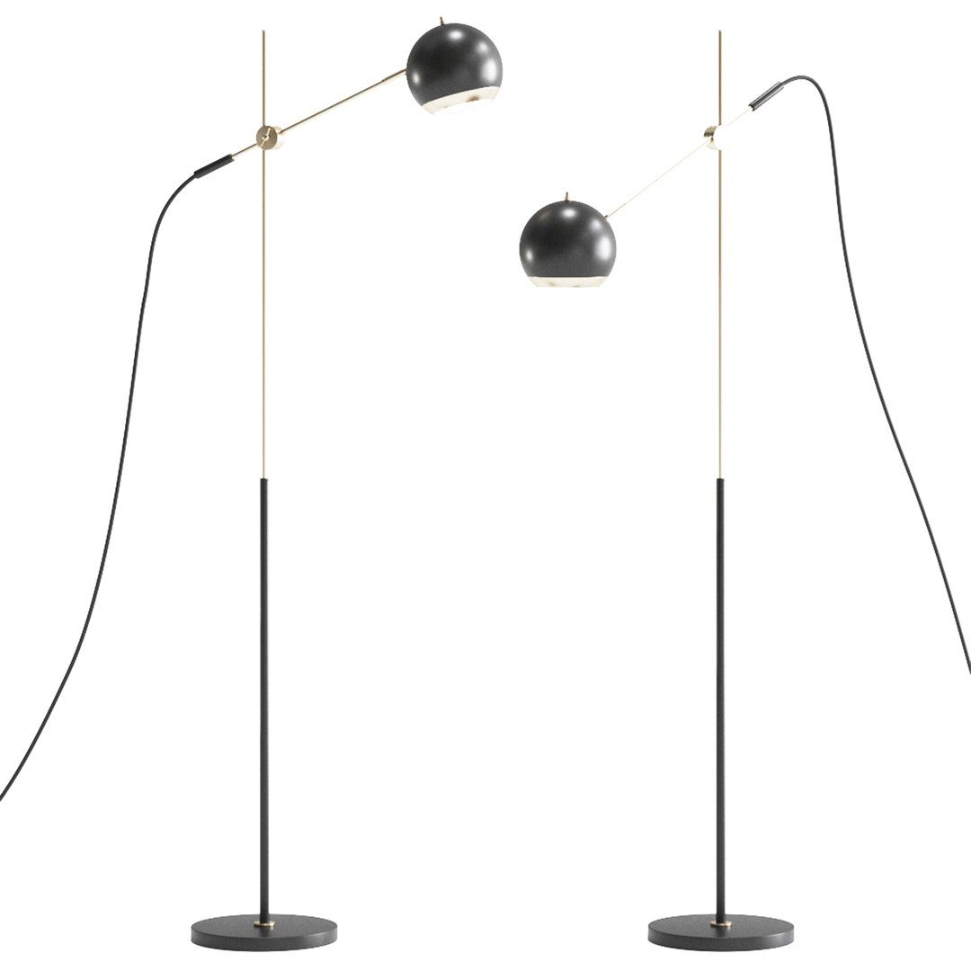 3D Quincy LED By ADS360 Floor Lamp - TurboSquid 2125722