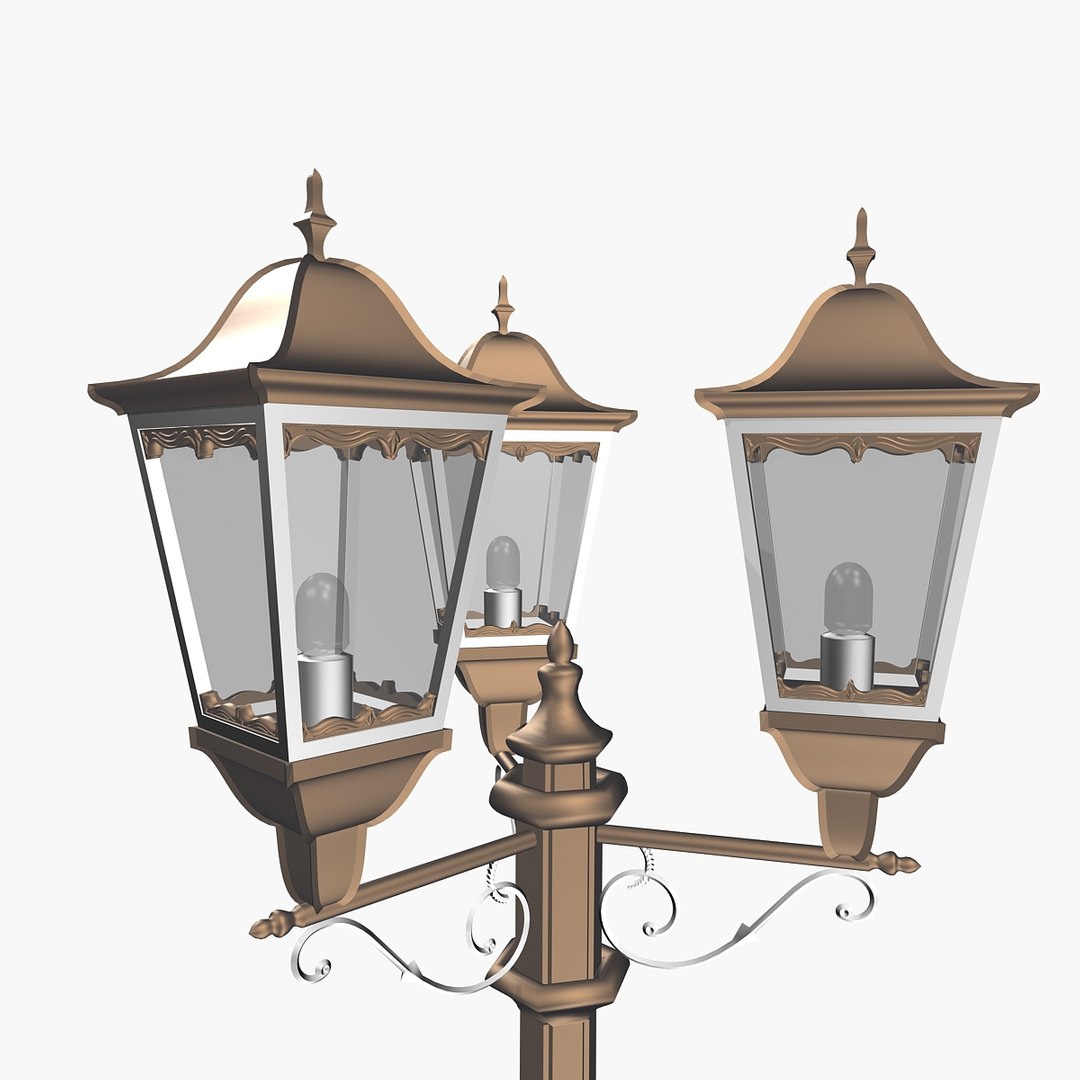 Outdoor lights 2 lamp 3D model - TurboSquid 1220687