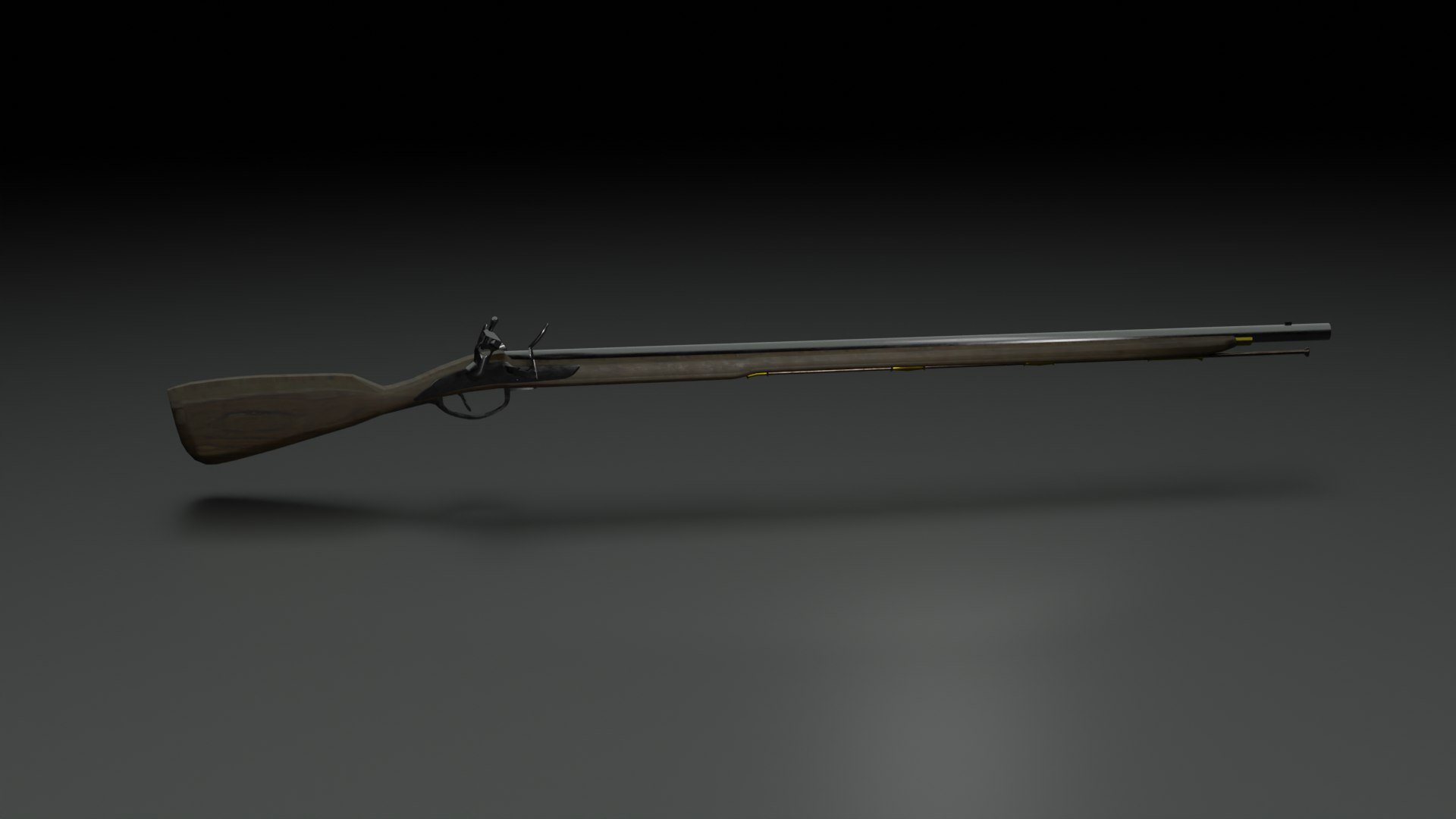 Brown Bess Musket 3D - TurboSquid 1986433