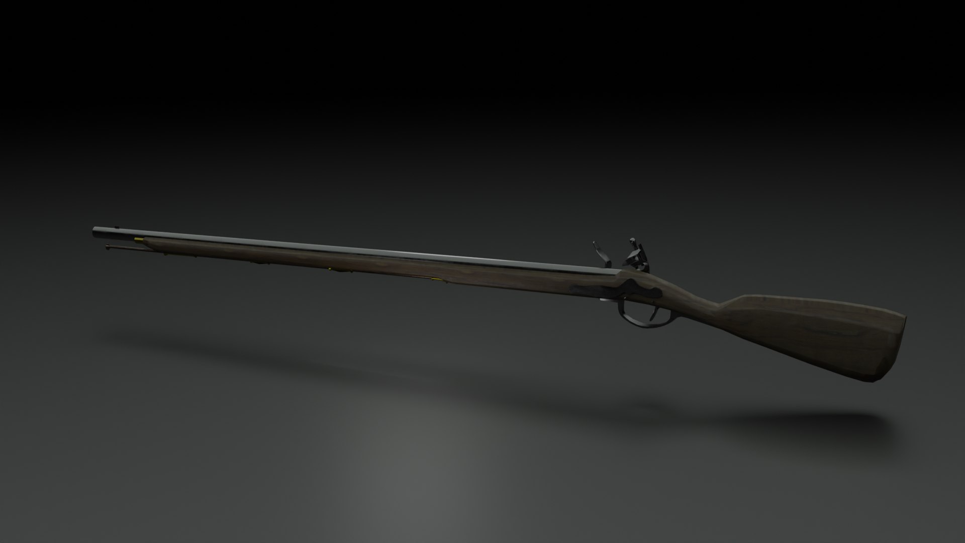 Brown Bess Musket 3D - TurboSquid 1986433