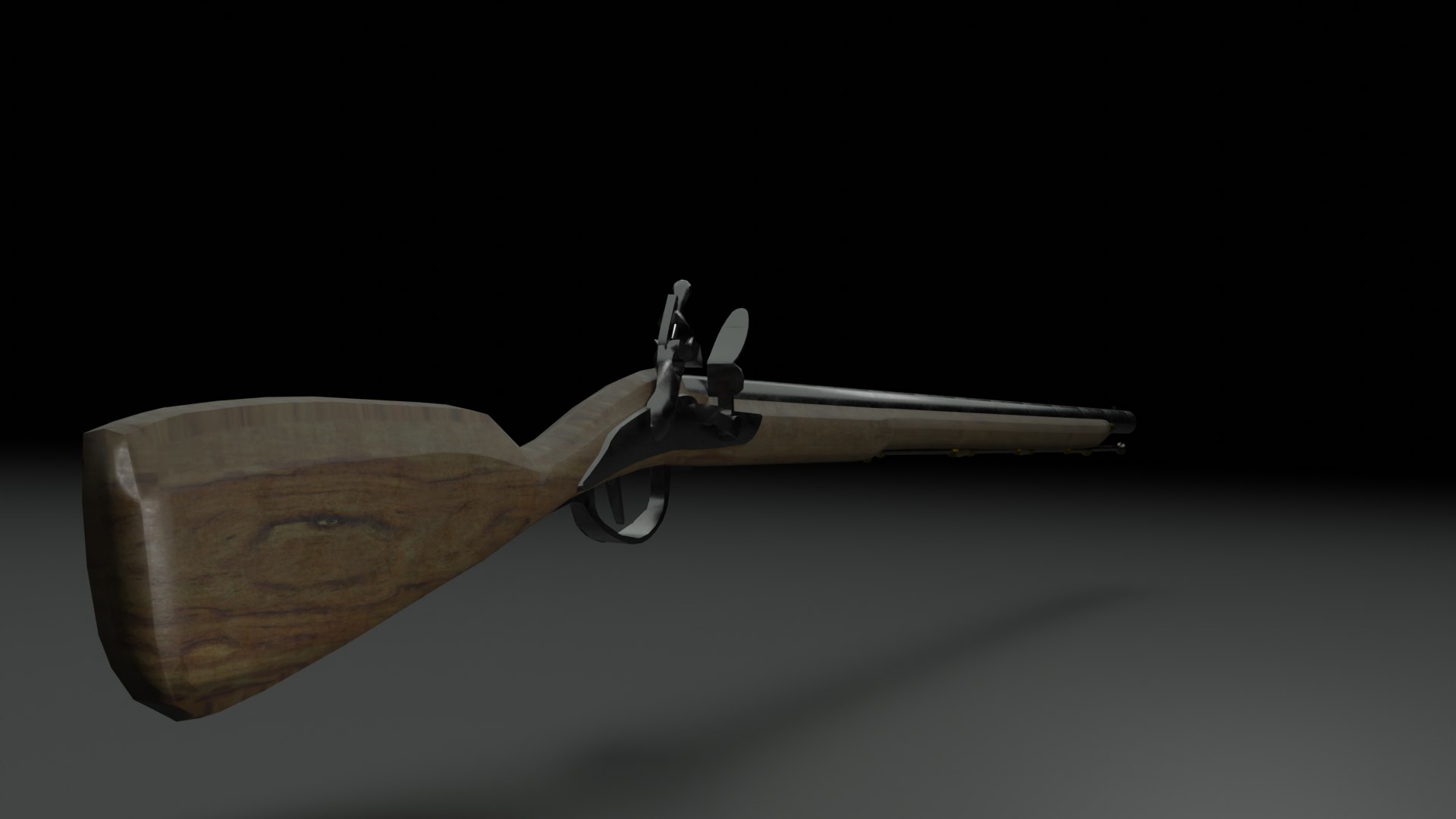 Brown Bess Musket 3D - TurboSquid 1986433