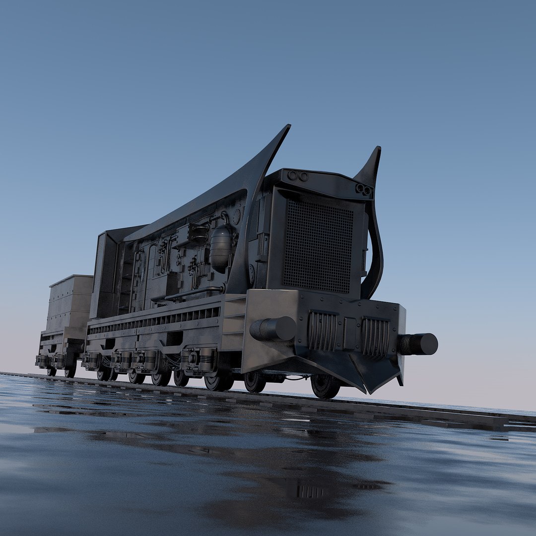 Surrealistic Locomotive With Unique Design 3D Model - TurboSquid 1782345