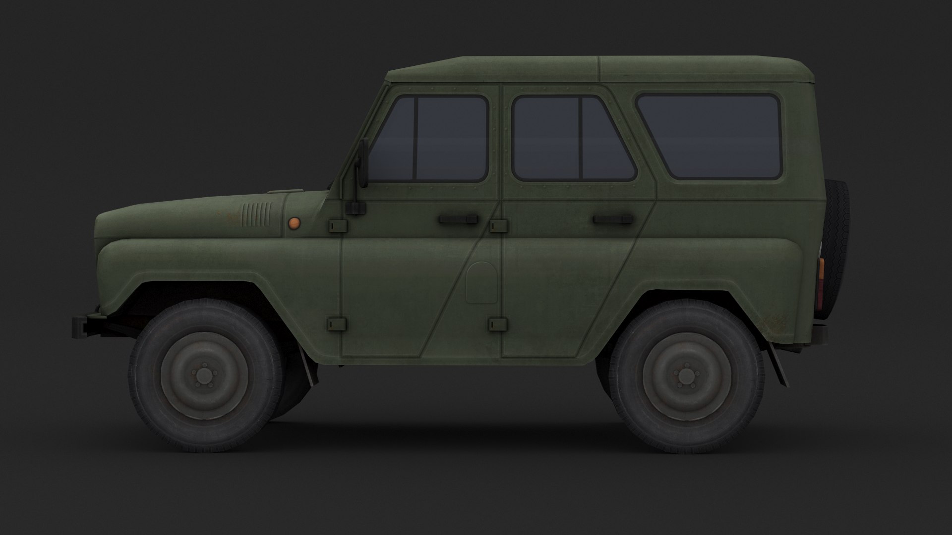 Uaz 469 3D Model - TurboSquid 1683672