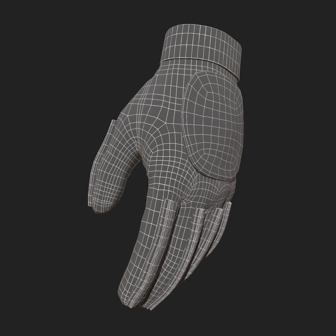 3D Gloves Fashion Model - TurboSquid 1475611