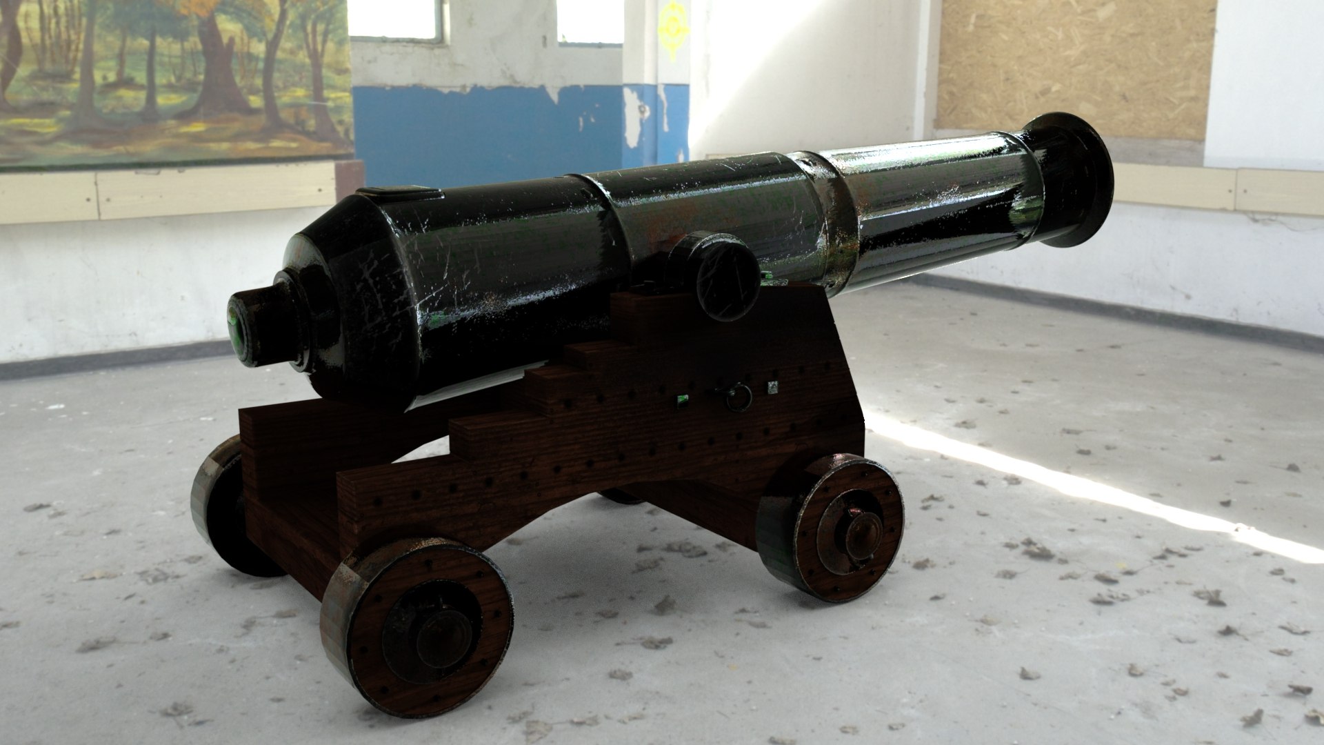 Cannon 3D Model - TurboSquid 1772340