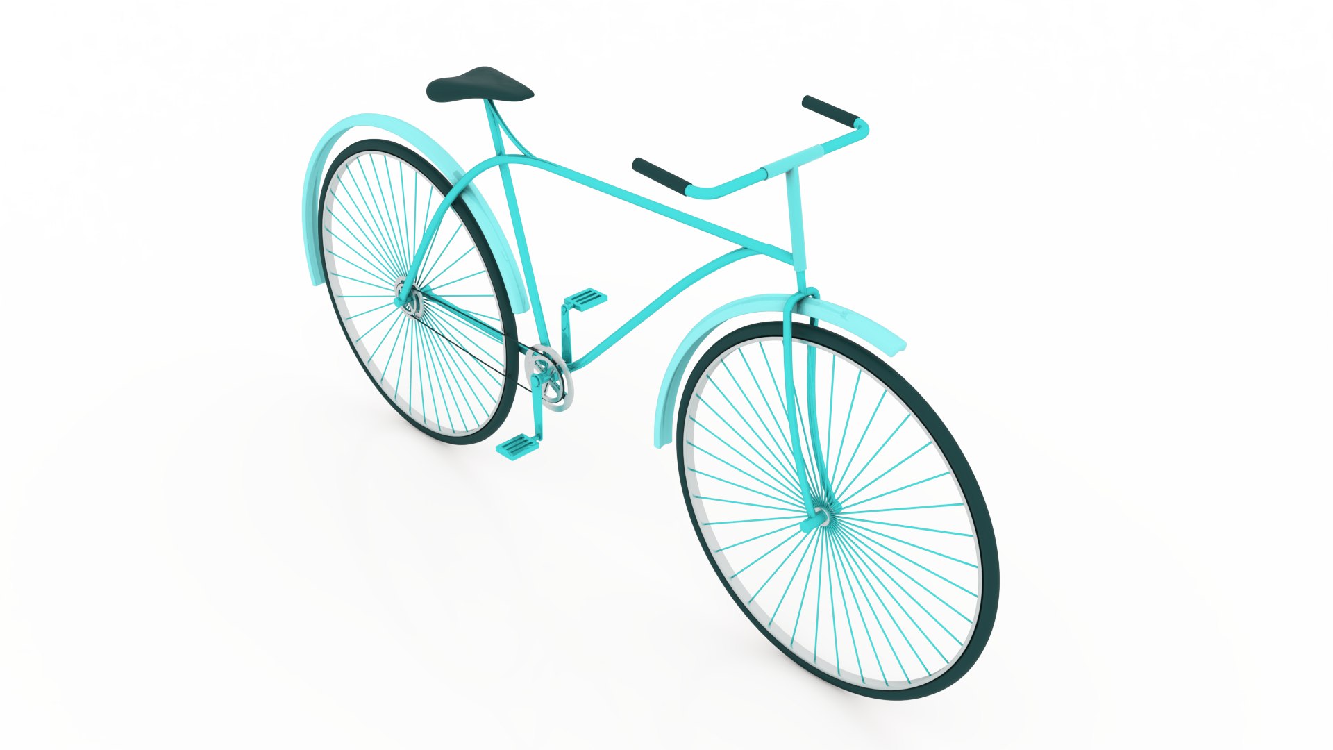 3D Model Cycle Bicycle Cartoon - TurboSquid 1708938