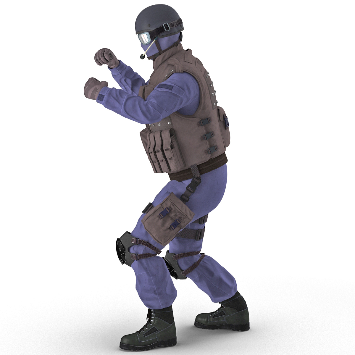 Swat policemans rigged 3 3D model - TurboSquid 1514767