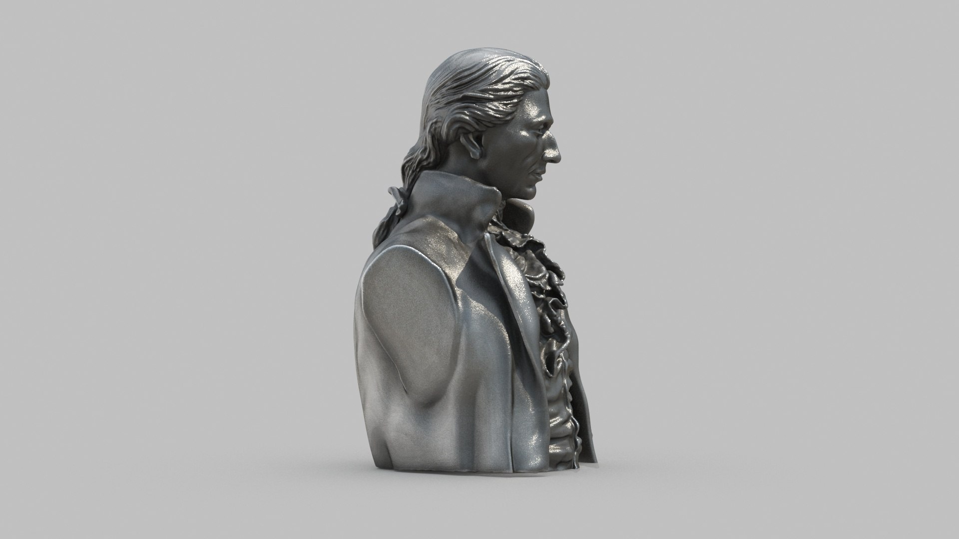 Hamilton Statue Model - TurboSquid 1626074