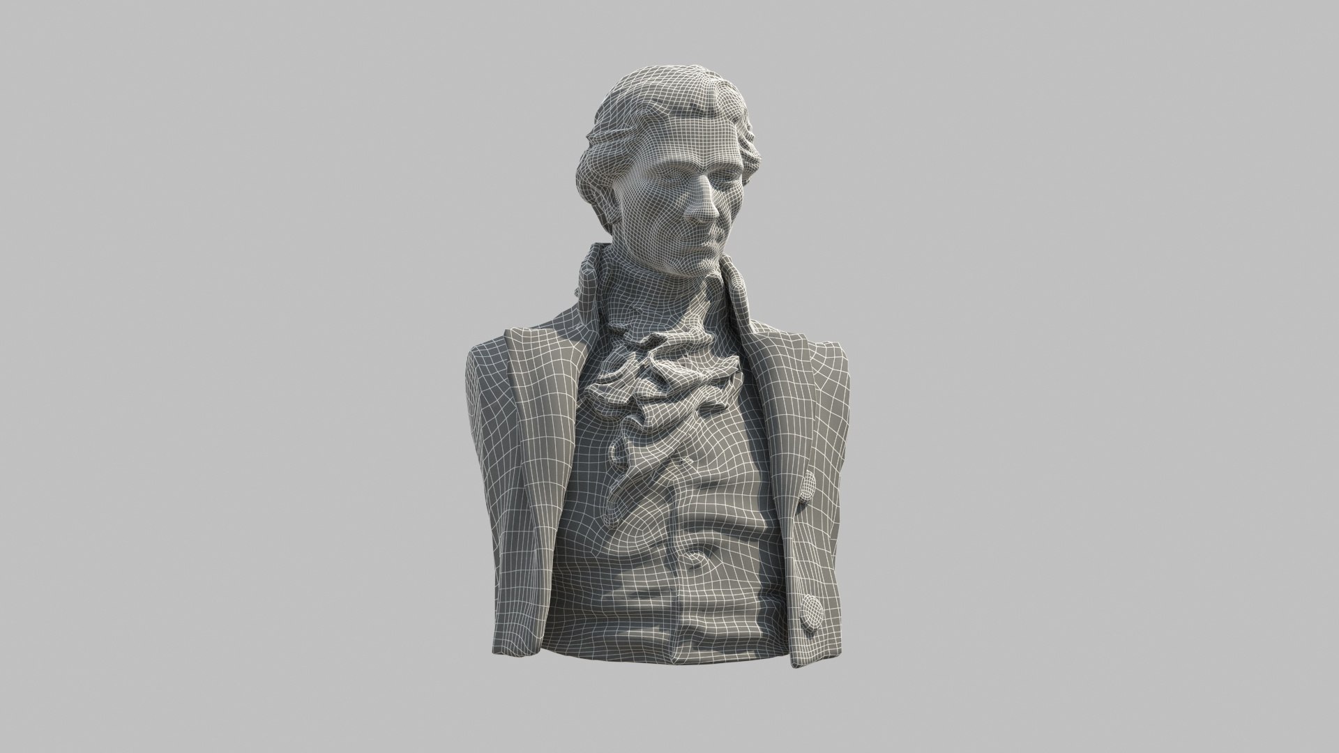 Hamilton Statue Model - TurboSquid 1626074