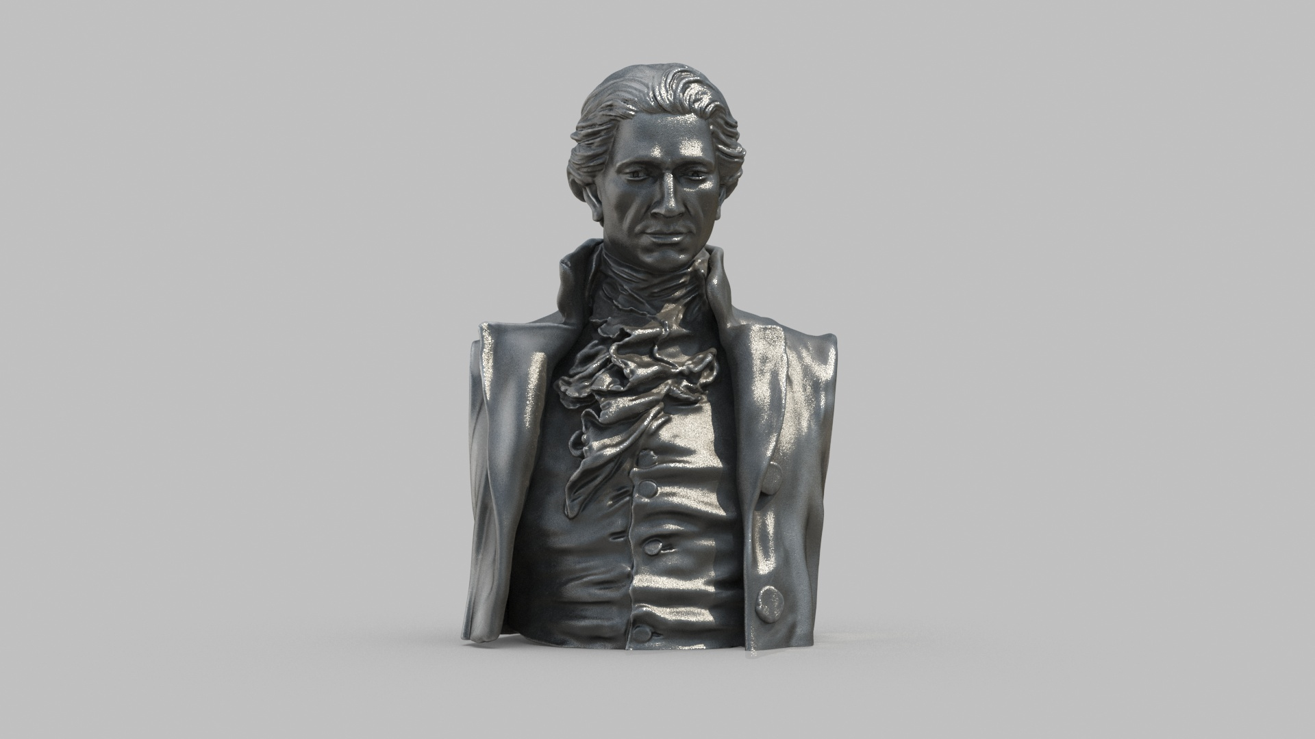 Hamilton Statue Model - TurboSquid 1626074