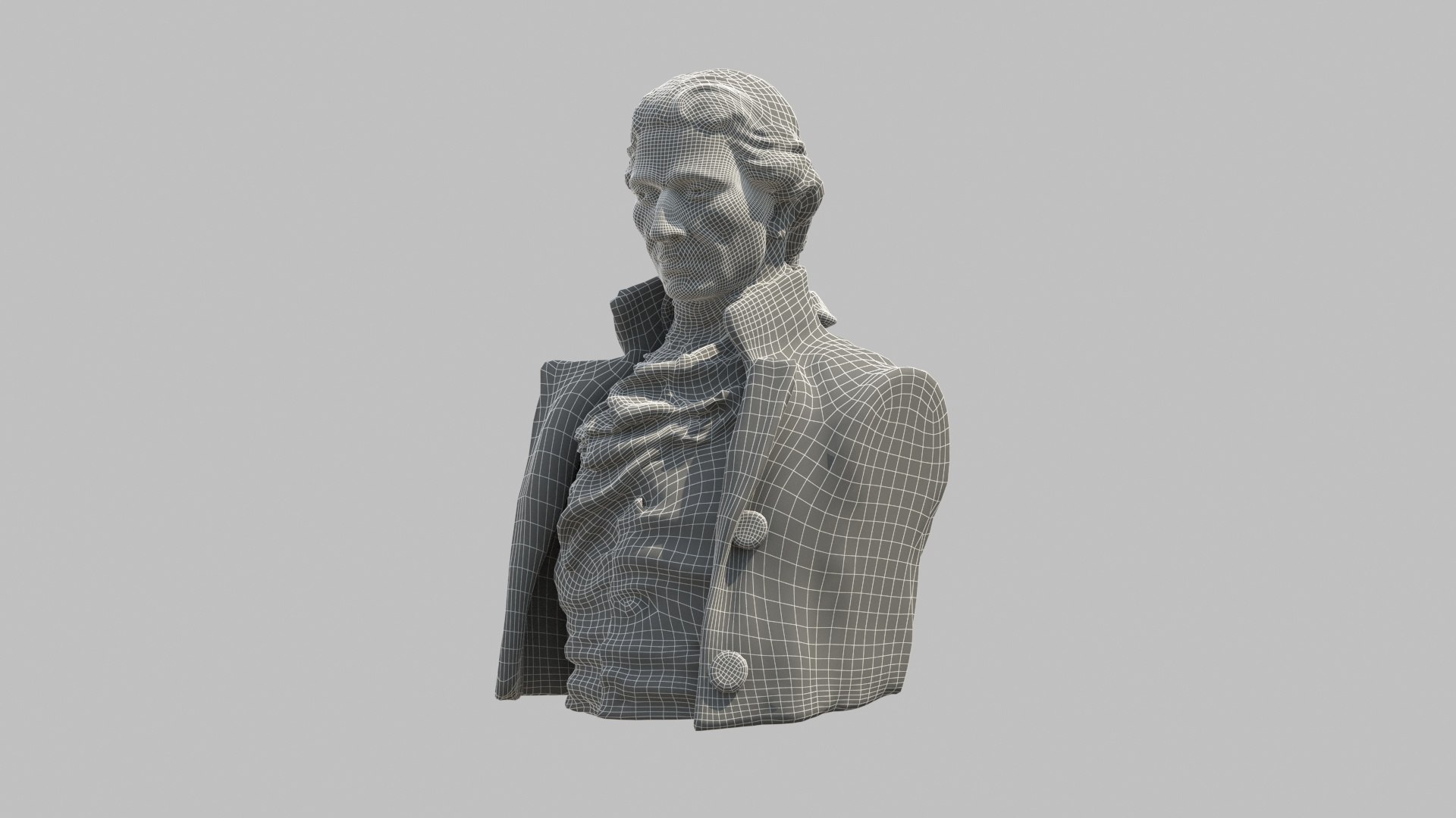 Hamilton Statue Model - TurboSquid 1626074